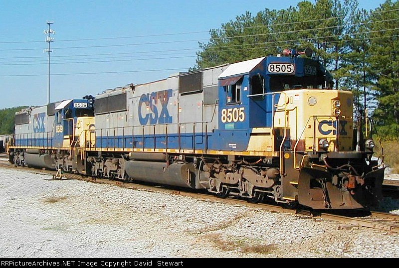 CSX 8505 & CSX 8539